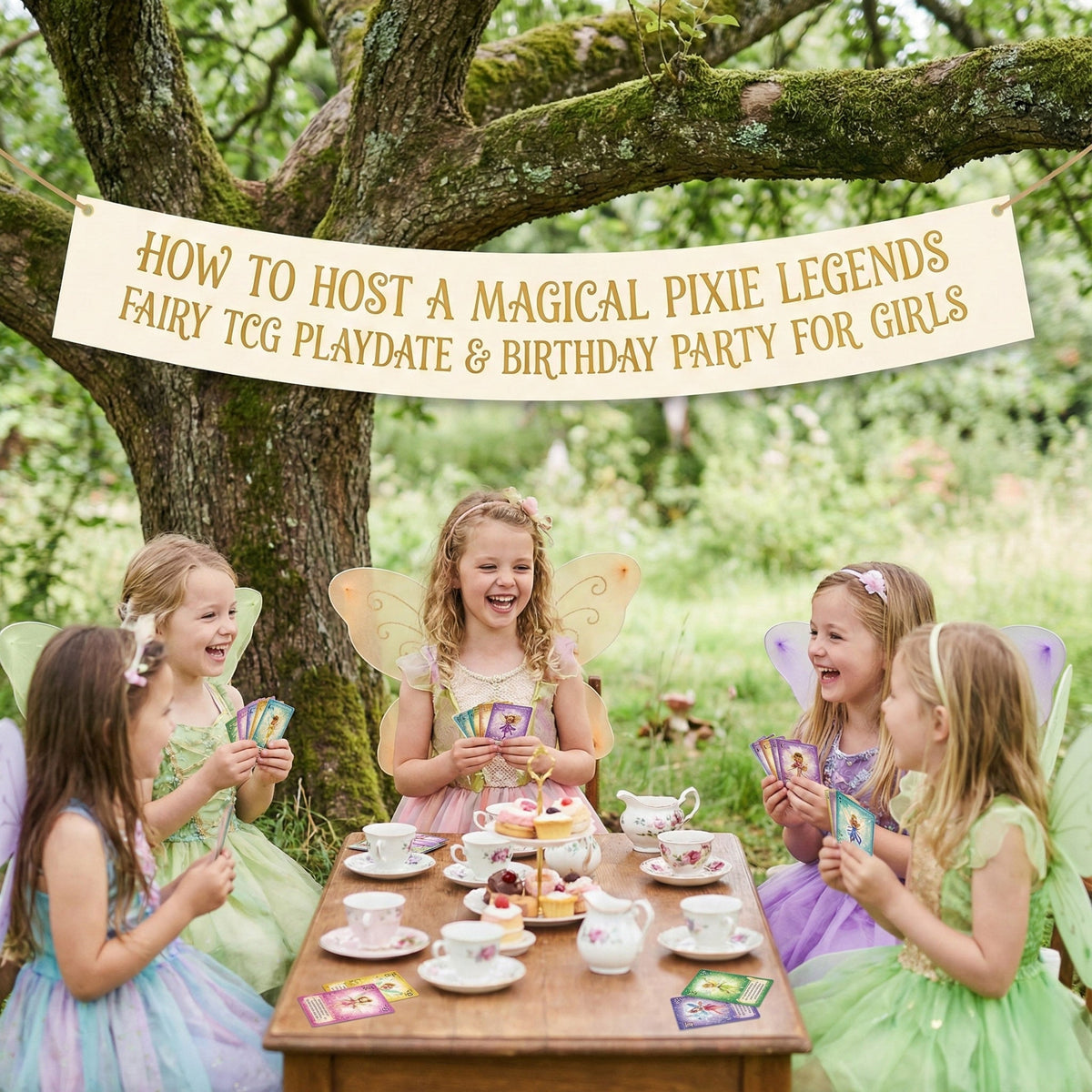How to Host a Magical PIXIE LEGENDS Fairy TCG Playdate & Birthday Part